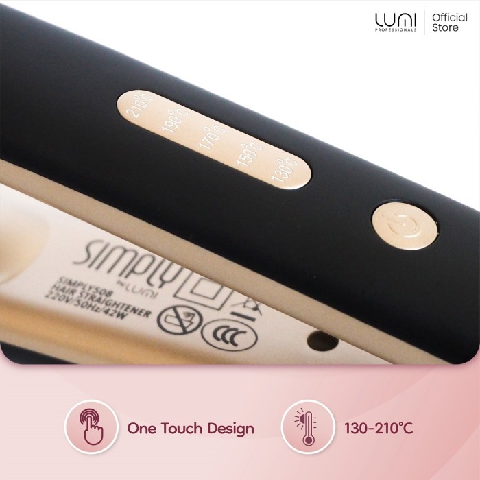Jual Simply By Lumi Hair Straightener 1 Inch | Shopee Indonesia