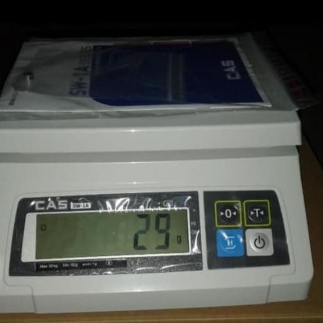 Jual Timbangan Meja Cas Sw-1A Cap 6Kg /15Kg/ 30Kg Single Display !! Ready | Shopee Indonesia