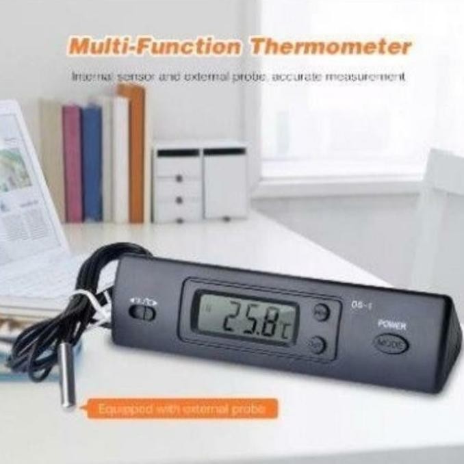 Jual termometer digital mini out in-alat ukur suhu dalam ruangan dan ...
