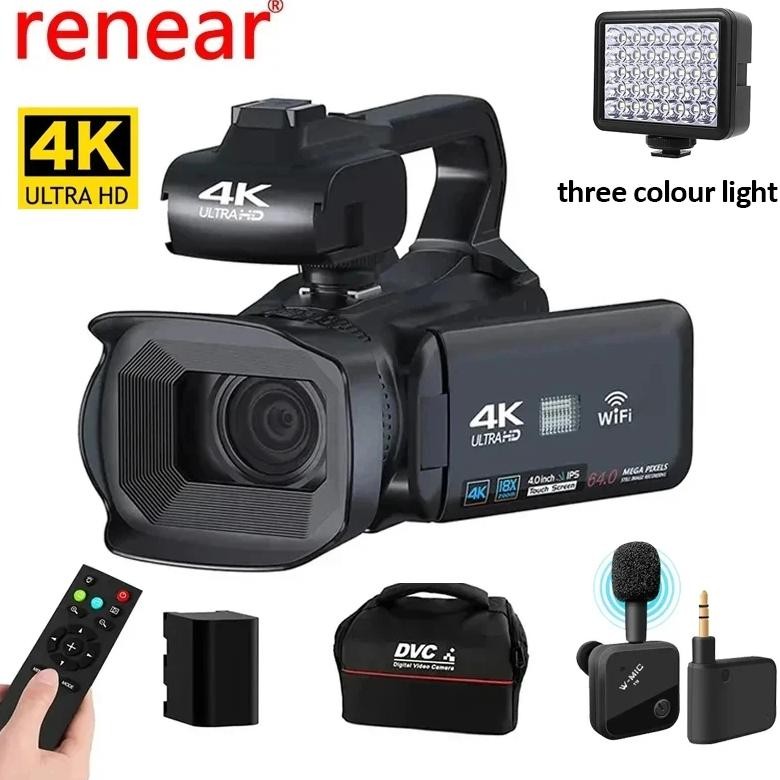 Jual FULL 4K CAMCORDER 64MP YOUTUBER PROFESSIONAL DIGITAL VIDEO CAMERA ...