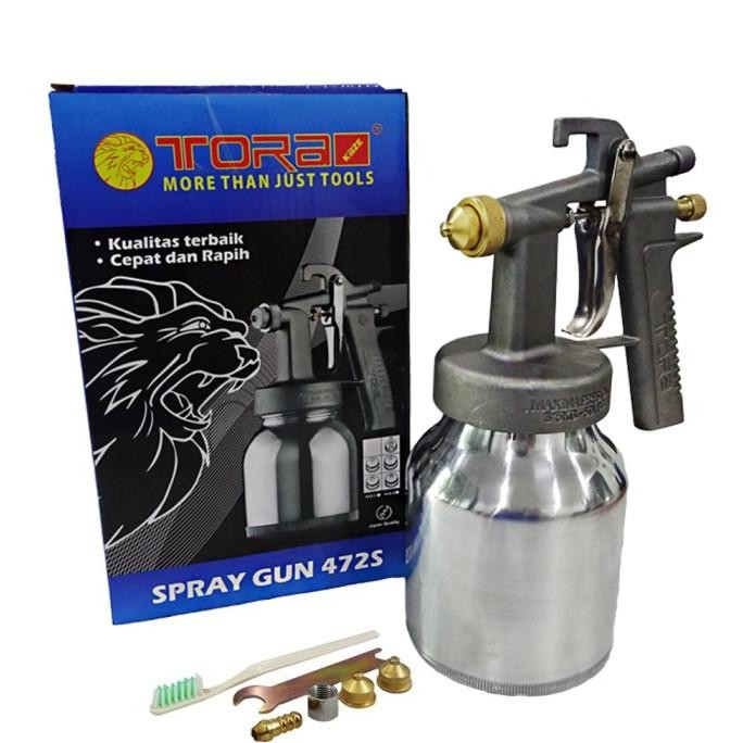 Jual TORA 472S SPRAY GUN ALAT SEMPROT CAT TABUNG BAWAH FULL SET 3PC ...