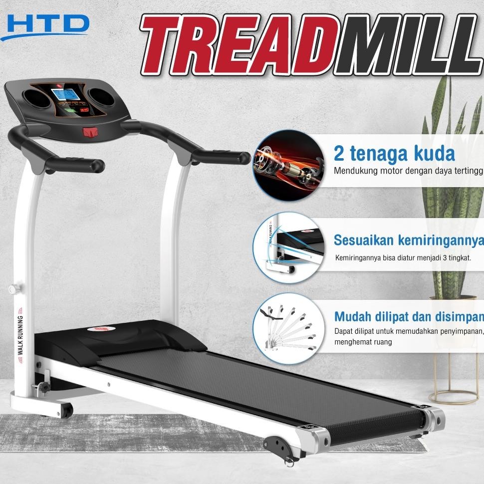 Jual Selen Htd Sport Treadll Electric Lipat Alat Olahraga Lari Running ...