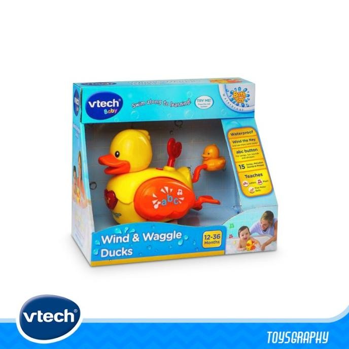 Jual Vtech Wind and Waggle Duck Swim and Teach Waterproof Anti Air ...