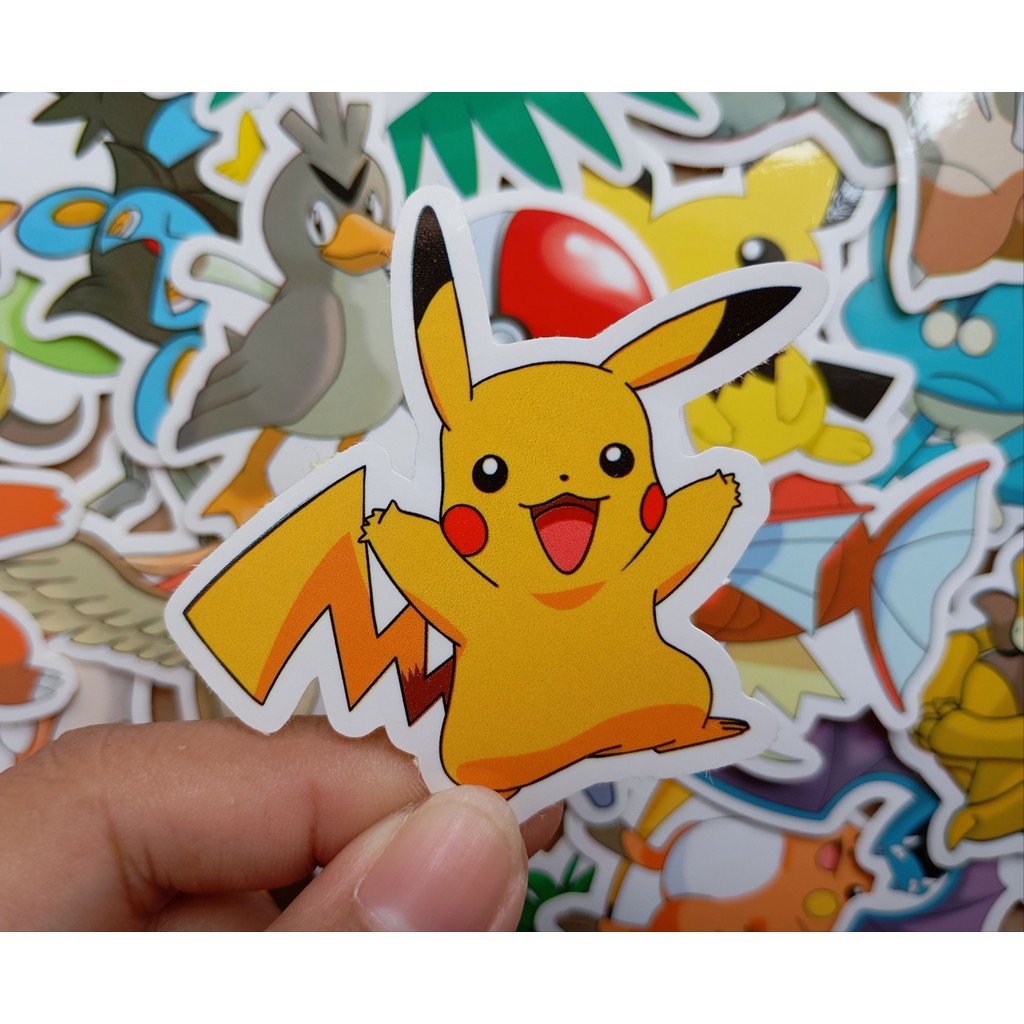Jual Pokemon - Stiker Anime Paket 65Pcs | Shopee Indonesia