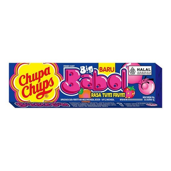 Jual BIG BABOL TUTTI FRUTTY STICK 20 GR | Shopee Indonesia
