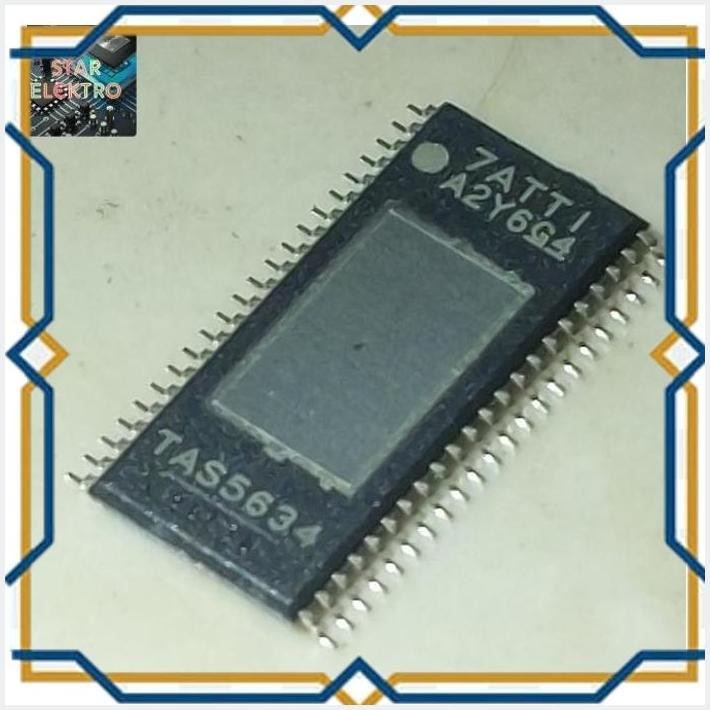 Jual [STA55] TAS5634 HTSSOP-44 SMD 2X 300W STEREO IC AUDIO AMPLIFIER ...
