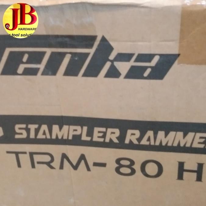 Jual Mesin Tamping Rammer Stamper Kuda Trm 80H Merk Tenka | Shopee ...