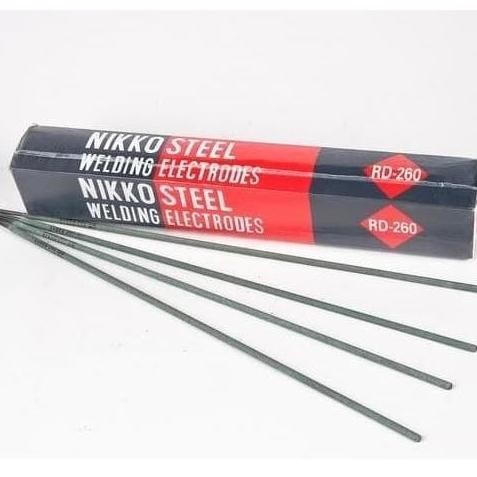 Jual Kawat Las Listrik / Elektroda Kawat Las NIKKO STEEL RD 260 1,6 mm 2 mm | Shopee Indonesia