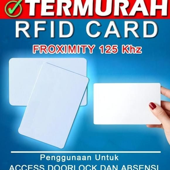 Jual ACCESS CONTROL / Kartu RFID 125 KHZ / AKSES KONTROL | Shopee Indonesia