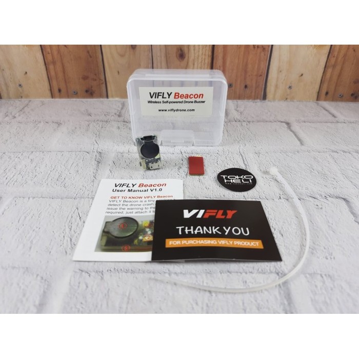 Jual VIFLY Beacon Wireless Anti Theft Motion Sensor LED Lost Finder ...