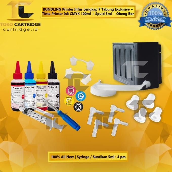 Jual HARGA DISC - Paket Printer Infus Lengkap Exclusive, Complete Infus ...