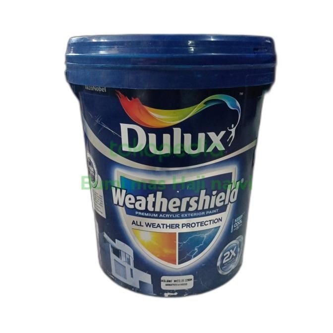 Jual Duluxe Weathershield Brilliant White / Cat Tembok Dulux ...