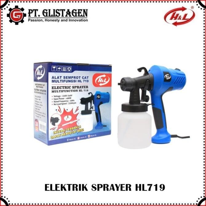 Jual Spray Gun Elektrik / Alat Semprot Listrik Cat Minyak Multifungsi ...