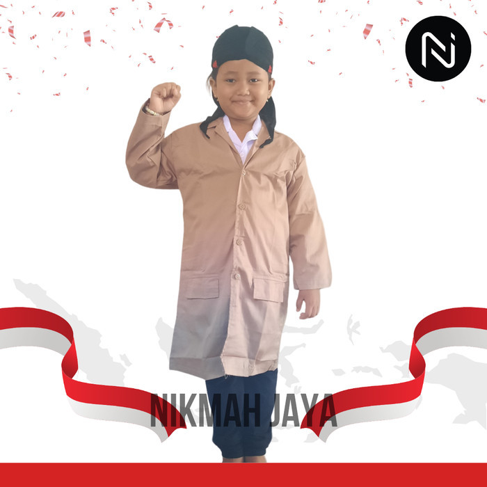 Jual Baju Jendral Sudirman Anak / Baju Karnaval Anak / Baju Pahlawan ...