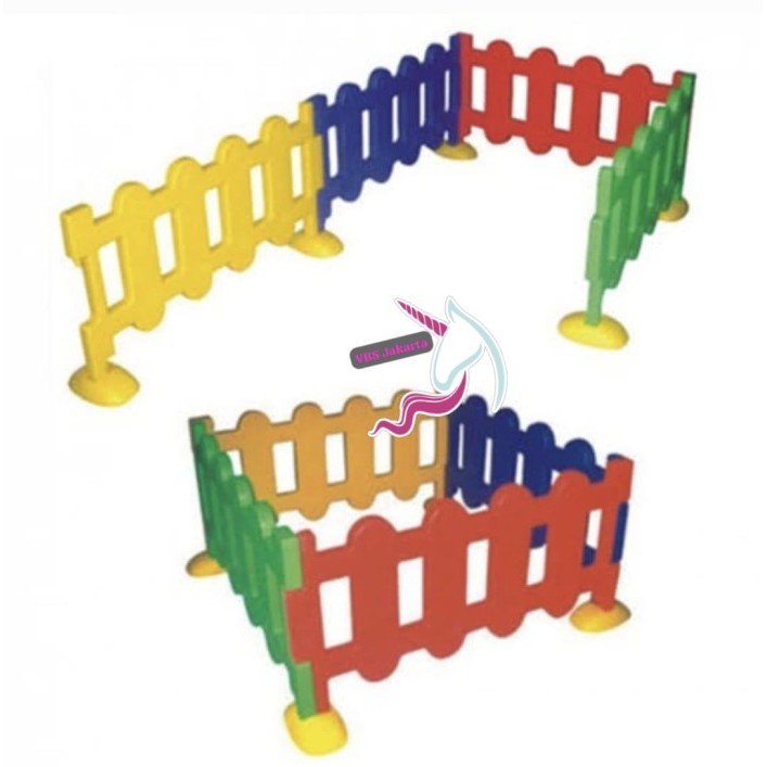 Jual TERBARU PAGAR PLAYGROUND COLORFUL ANAK PENGAMAN PLAY FENCE ...