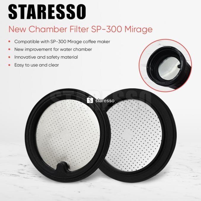 Jual Staresso Filter Water Chamber for SP-300 Mirage New v2 Spare Part ...