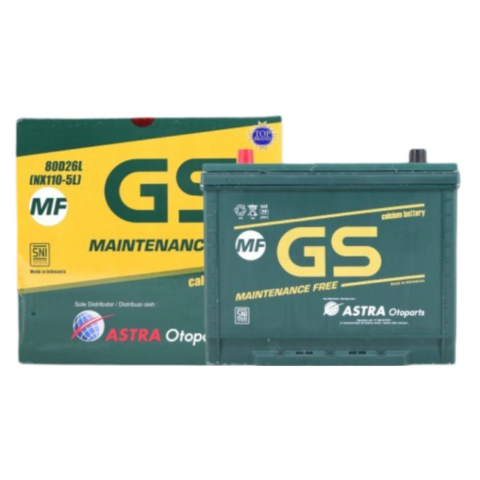 Jual GS MF Astra Aki Kering Mobil KIA Carnival Bensin 80D26L - 12V / 70Ah | Shopee Indonesia