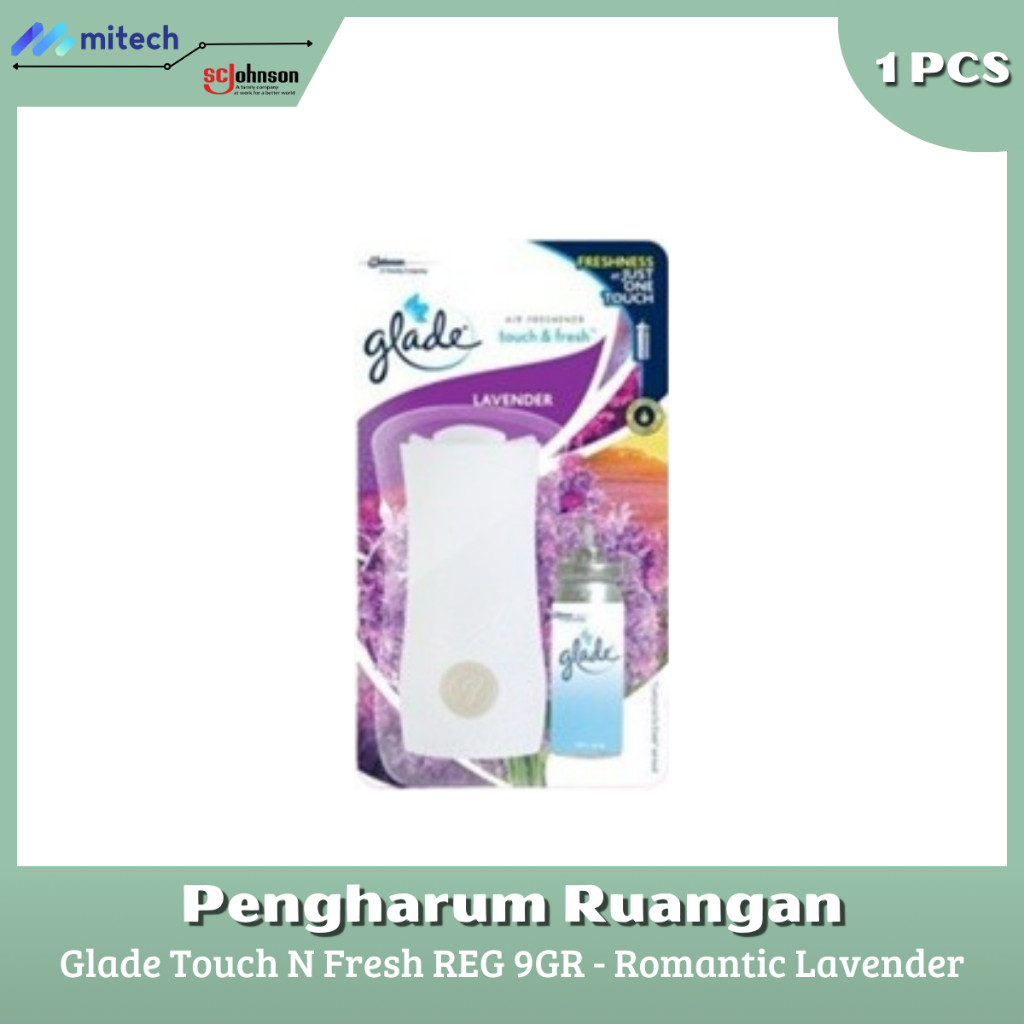 Jual Glade Touch N Fresh Pengharum Ruangan - Romantic Lavender Bullet ...