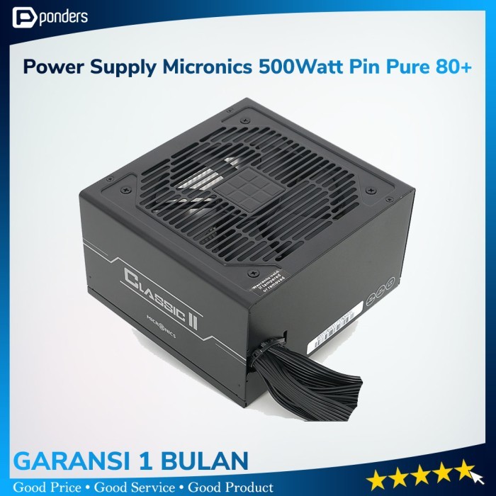 Jual PSU / Power Supply 80+ Merk Micronics 500Watt | Shopee Indonesia