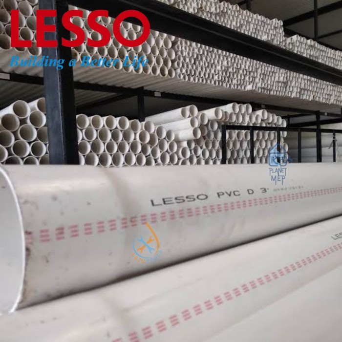 Jual @#@#@#] LESSO Pipa uPVC D 1-1/4 Inch - 6 Inch | Shopee Indonesia