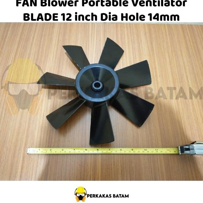 Jual BALING KIPAS 12 INCH BLADE PORTABLE VENTILATOR 280MM FAN BLOWER 12 ...