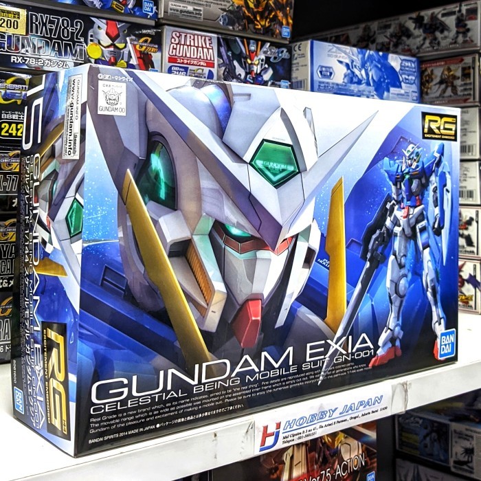 Jual Ready RG Gundam Exia | Shopee Indonesia