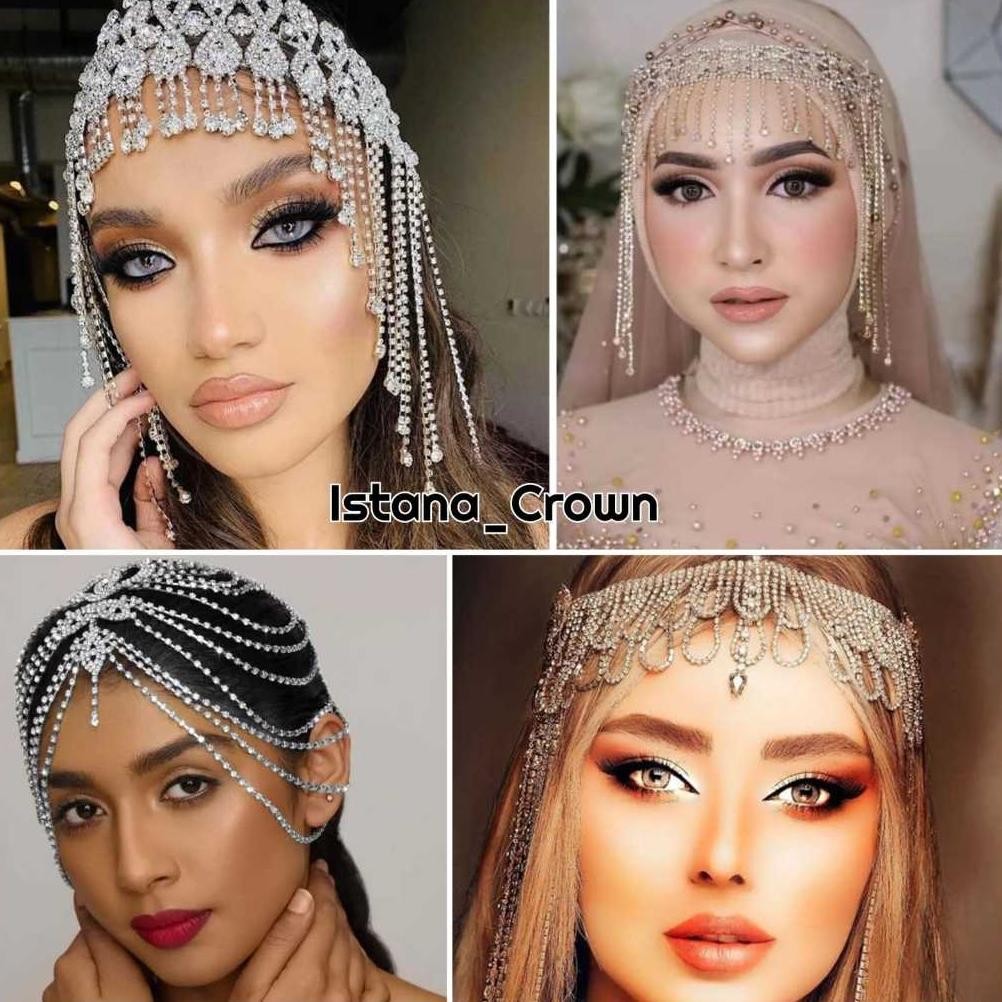 Jual Headpiece Dahi Model Cleopatra - Aksesoris Hijab / Rambut Syarma ...