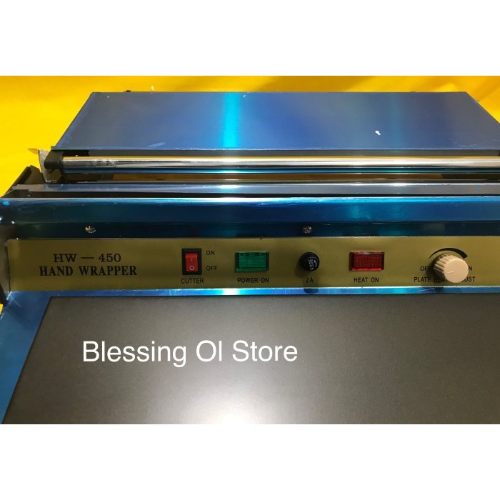 Jual MESIN HAND WRAPPING PENGEMAS / MESIN HAND WRAPPER HW 450 / 45 CM ...