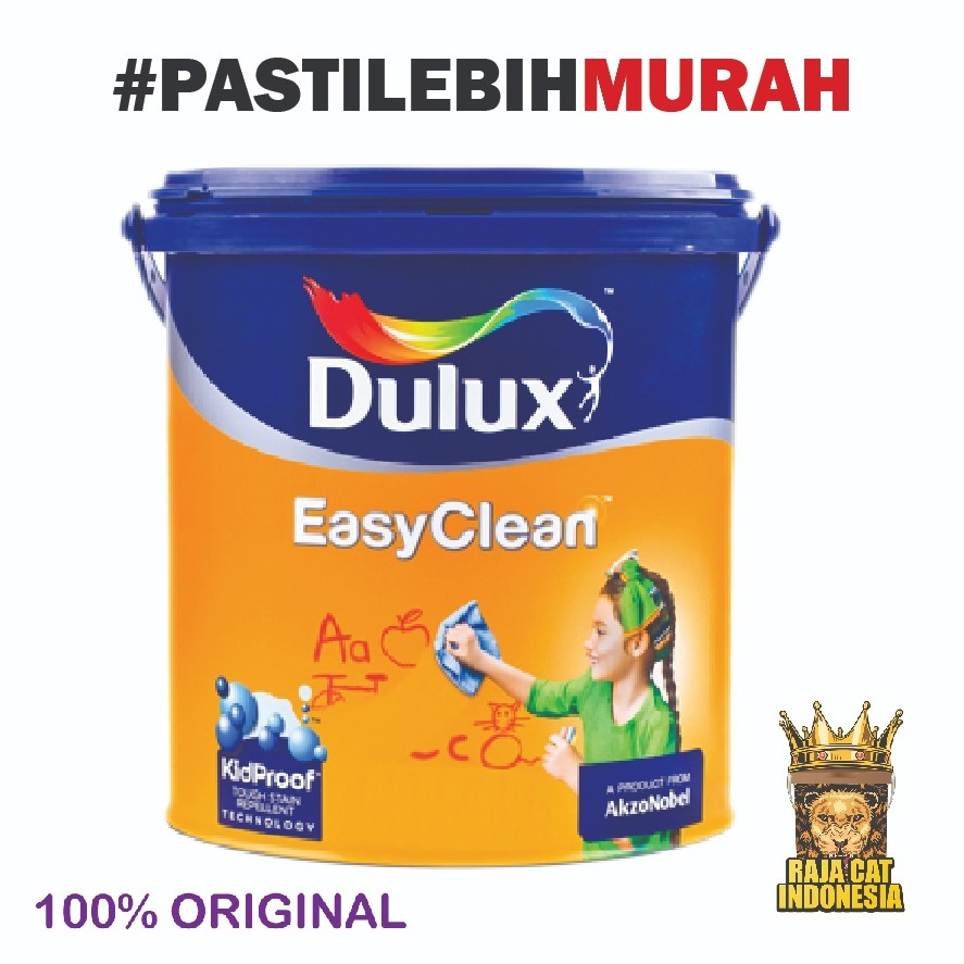 Jual Cat Tembok Interior Anti Noda Dulux Easy Clean Putih 1501 2.5 L ...