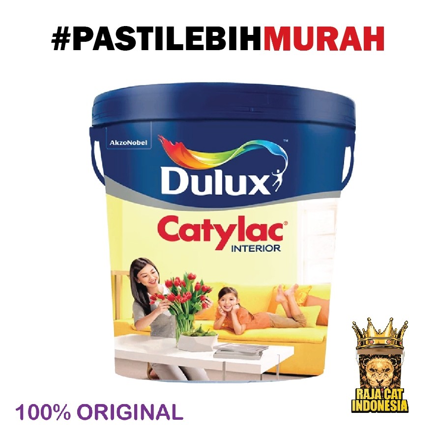 Jual Cat Tembok Dulux Catylac Putih 1501 / Brilliant White 2290 5 Kg ...