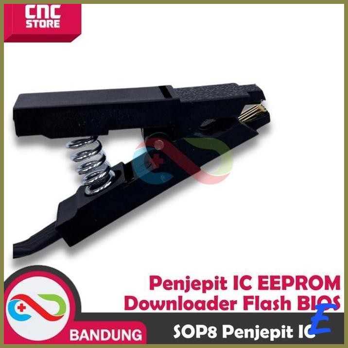 Jual | CN | SOP8 PENJEPIT IC EEPROM DOWNLOADER FLASH BIOS USB PROGRAMMER CH341 | Shopee Indonesia