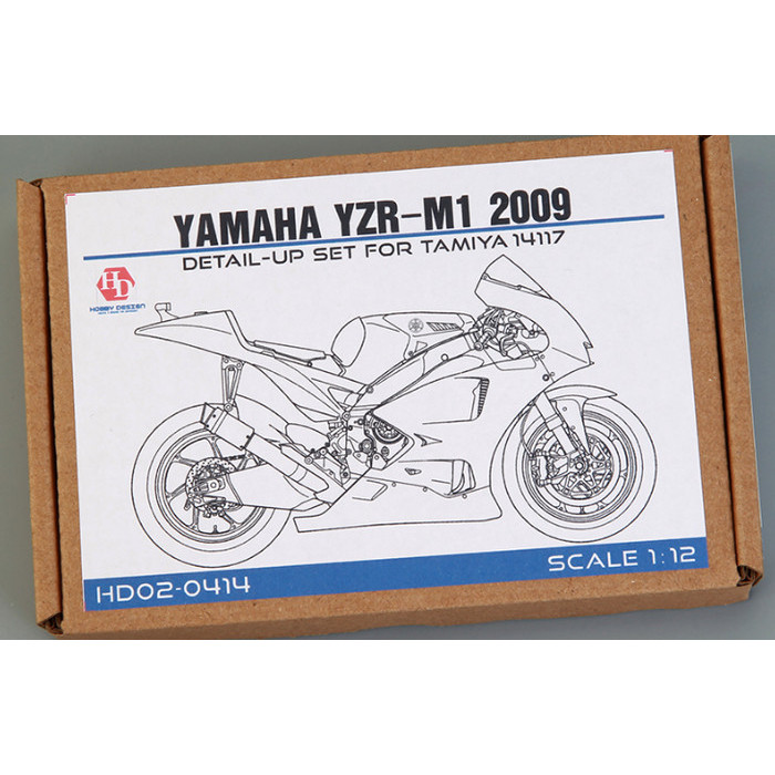 Jual Hobby Design 1/12 Yamaha YZR-M1 2009 Detail-up Set For Tamiya ...