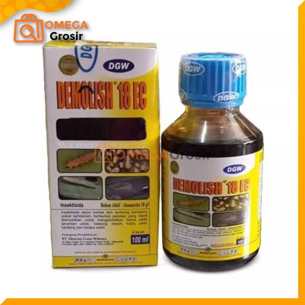 Jual OG Insektisida Demolish 18EC 50ml Abamectin Racun Anti Hama Kutu ...