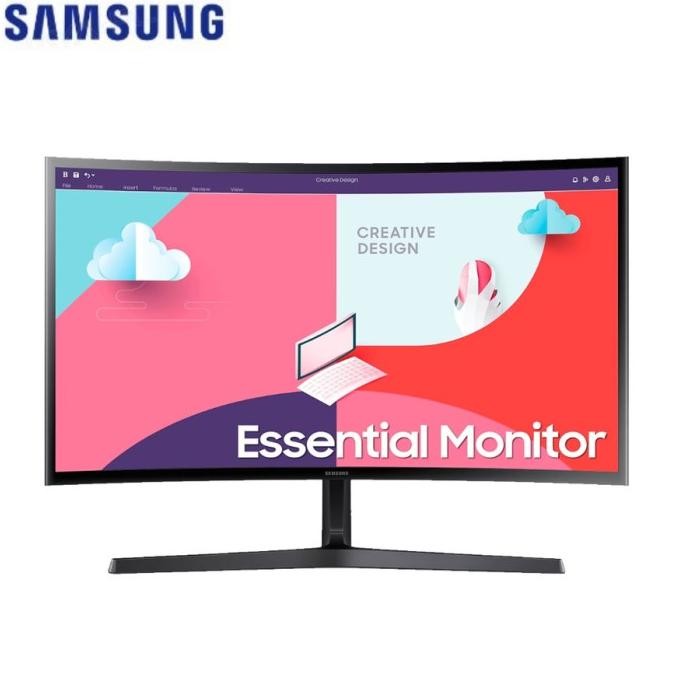 Jual Samsung Curved S24C366 24 Inch Essential Monitor - Fhd Va 75Hz ...