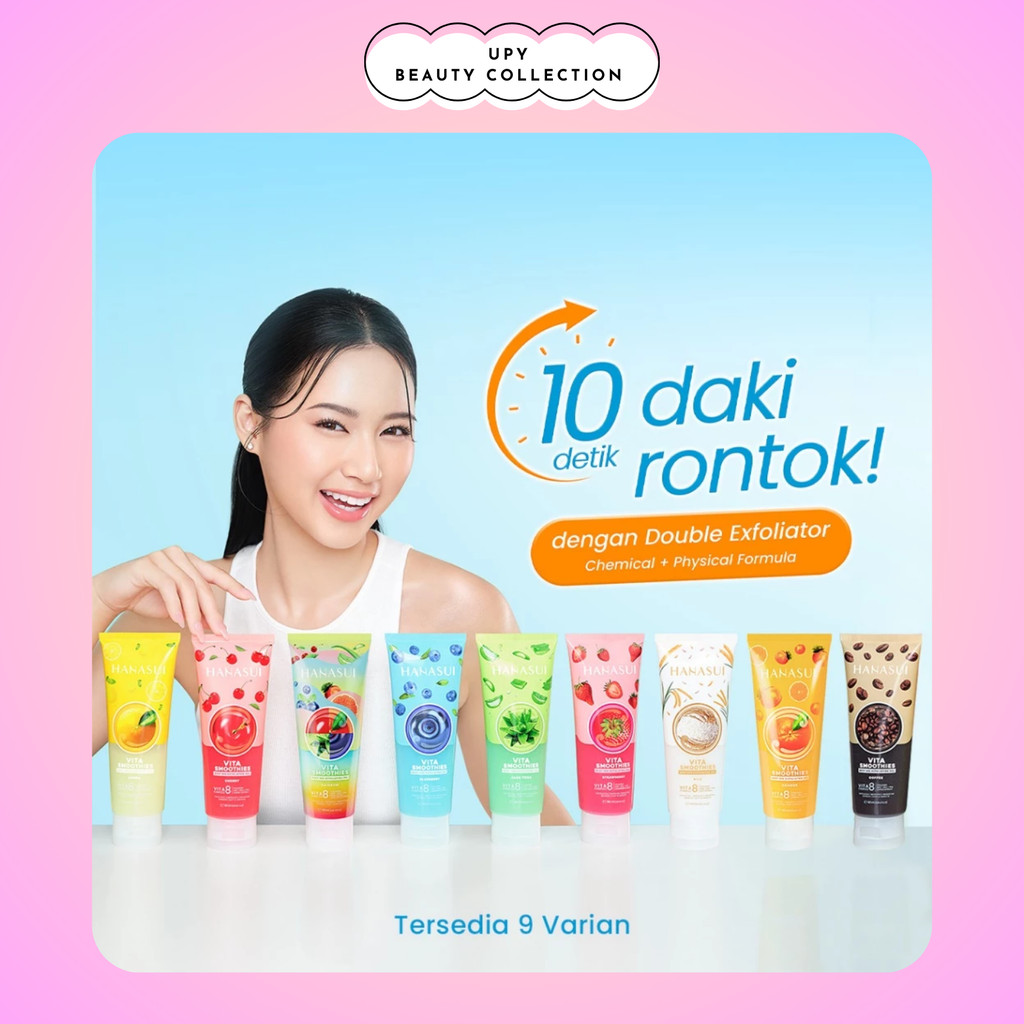 Jual Hanasui Vita Smoothies Body Spa Exfoliating Gel - VITA 8 Complex ...