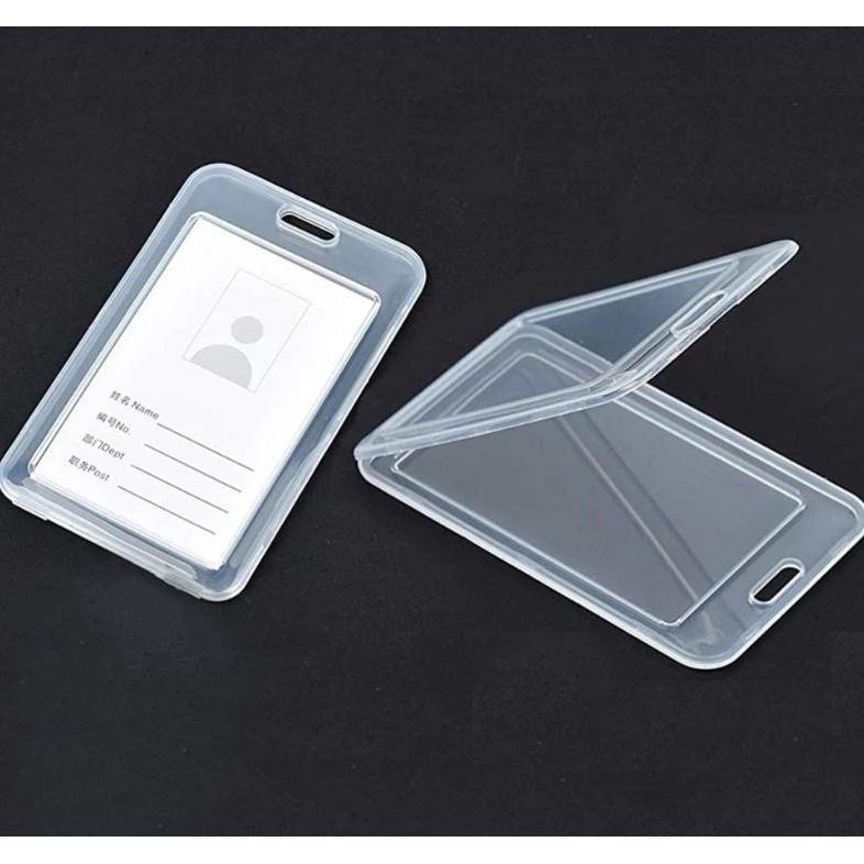 Jual ID Card Holder Card Frame ID Card NameTag Model Box | Shopee Indonesia