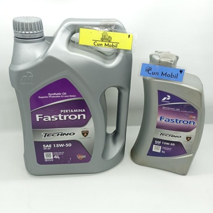 Jual OLI MESIN PERTAMINA FASTRON TECHNO 15W-50 1L | Shopee Indonesia