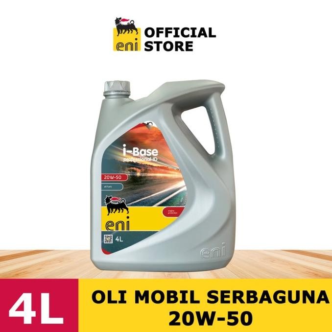 Jual Oli Mobil ENI i-Base Profesional ID 20W-50 - 4 Liter | Shopee ...