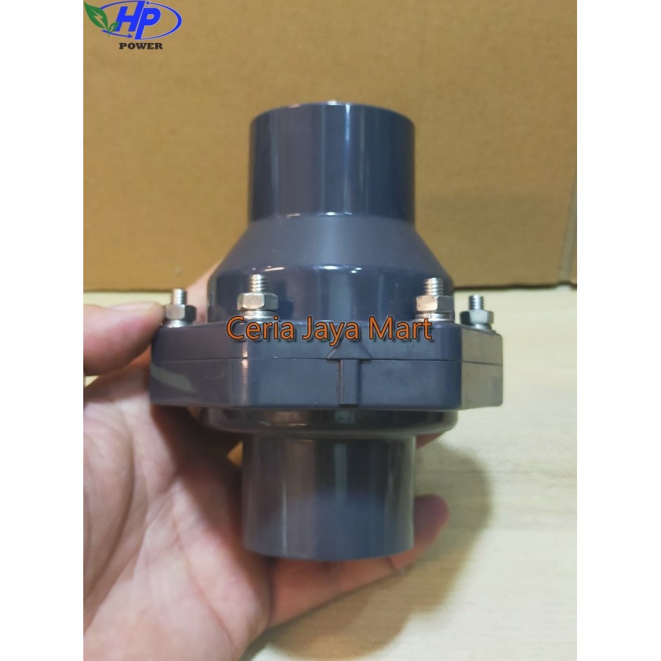 Jual Klep Tabok PVC 2 Inch Socket / Flap Swing Check Valve PVC DN50 | Shopee Indonesia