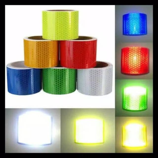Jual Sticker stiker Reflector nyala lampu Reflective Bumper Mata kucing ...