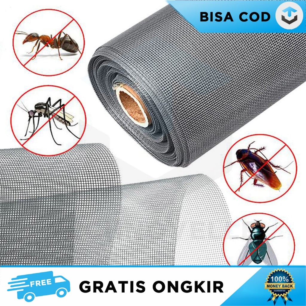 Jual JARING NYAMUK KASA VENTILASI ANTI SERANGGA JENDELA BAHAN PP NANO ...