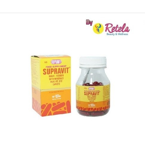 Jual Supravit 1 Botol Isi 30 Kapsul/ Multivitamin | Shopee Indonesia