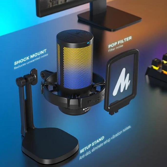 Jual Tersedia Mic Fifine A6 Ampligame Usb Condenser Gaming Microphone ...