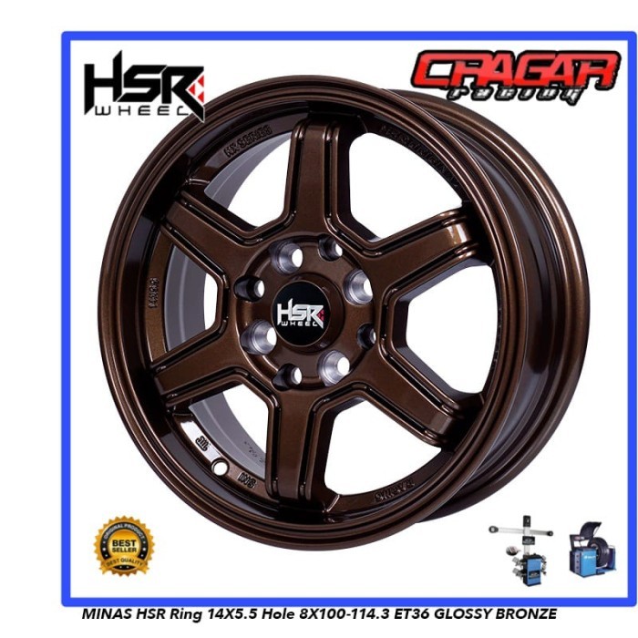 Jual Velg Mobil Ring 14 hingga Ring 22 HSR Wheel - HSR500 | Shopee ...