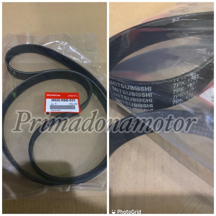 Jual Fan Belt Fanbelt Tali Kipas Honda Crv Gen 3 2.4 2400Cc 7Pk 1751 | Shopee Indonesia