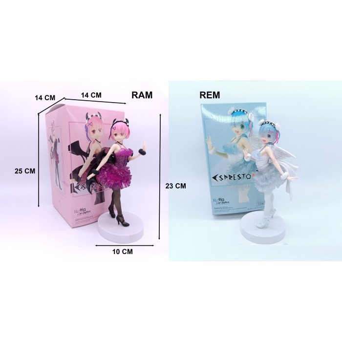 Jual Jual Re Zero Starting Life in Another World Rem Ram Angel Devil ...