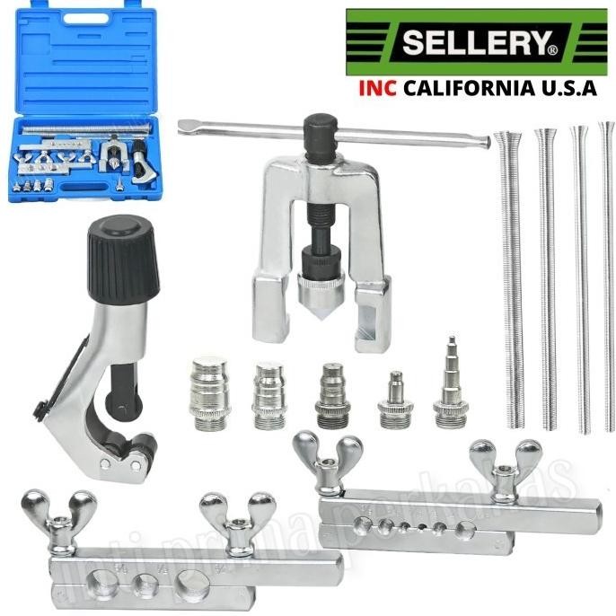 Jual SELLERY 07-768 Tubing Cutter & Flaring Tool Kit - Alat Potong Pipa ...