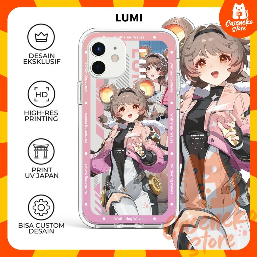 Jual Case Lumi Wuthering Waves Custom Casing Smartphone Phone HP 1 ...