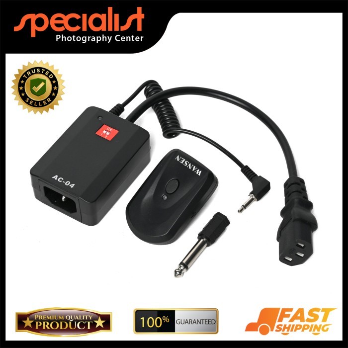 Jual Wireless Flash Remote Trigger AC-04B | Shopee Indonesia