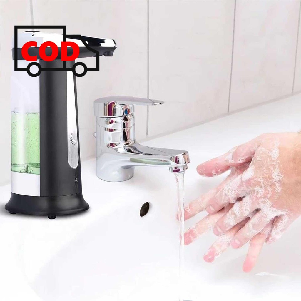Jual Dispenser Sabun Cair Cuci Tangan Otomatis 400ML Soap Sensor ...